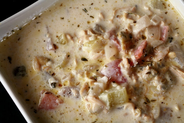 Keto Clam Chowder - Low Carb Hoser