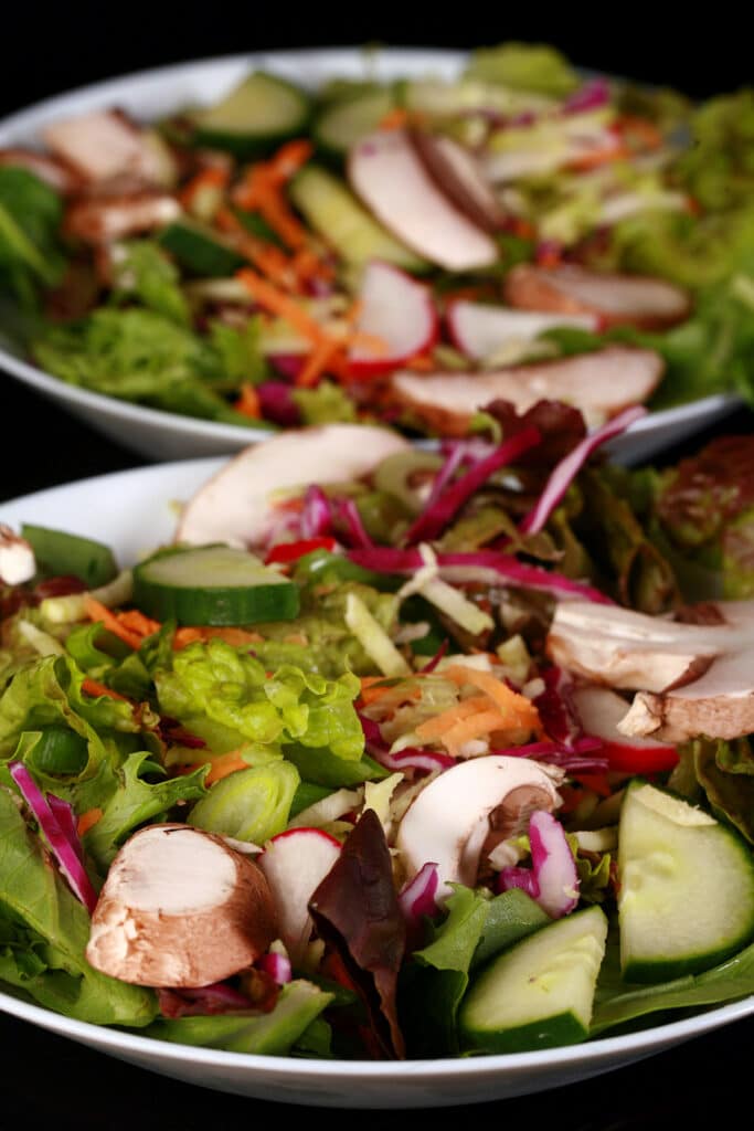 Salad Meal Prep [Base Salad] - Low Carb Hoser