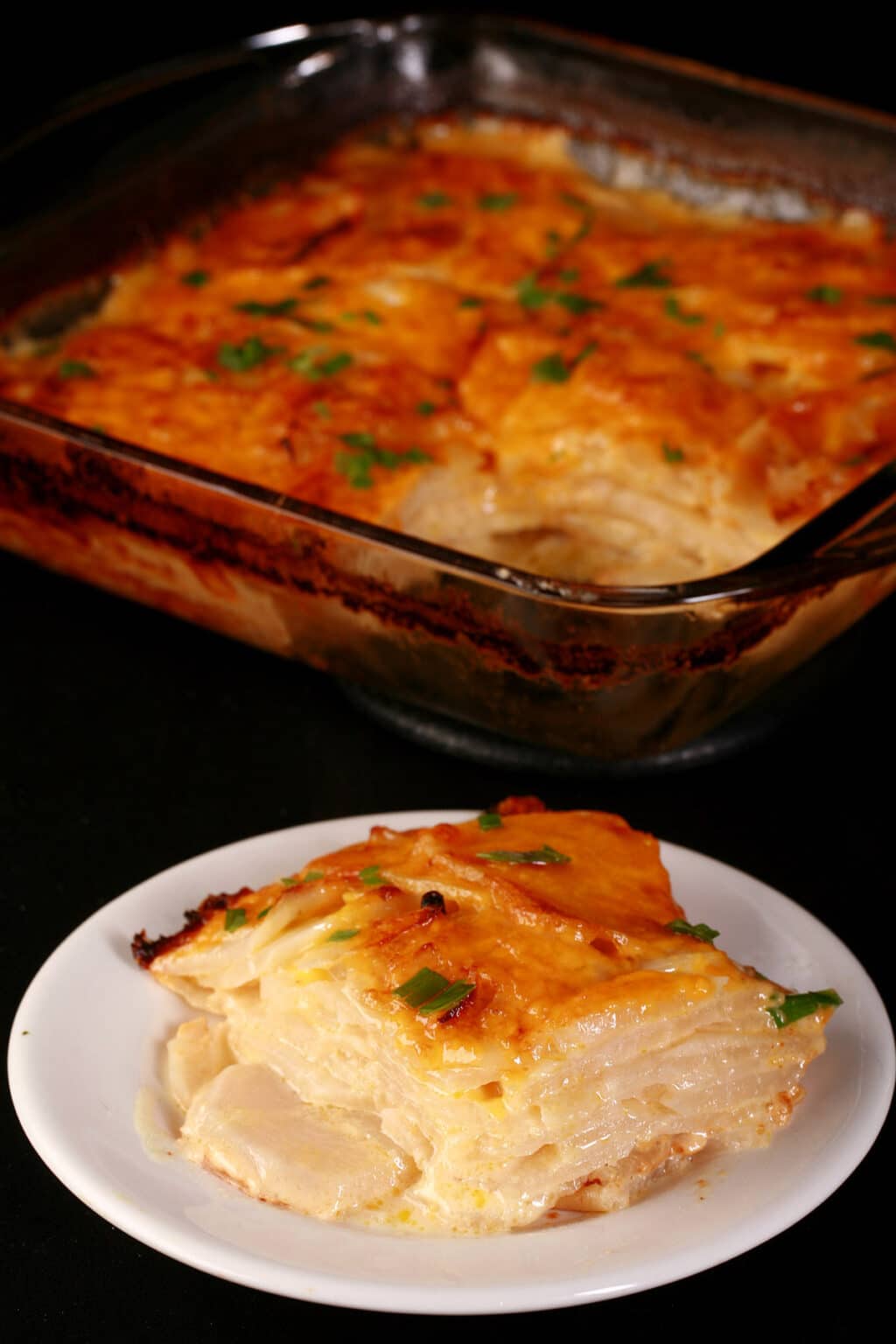 Keto Scalloped Potatoes [Scalloped Turnips] - Low Carb Hoser