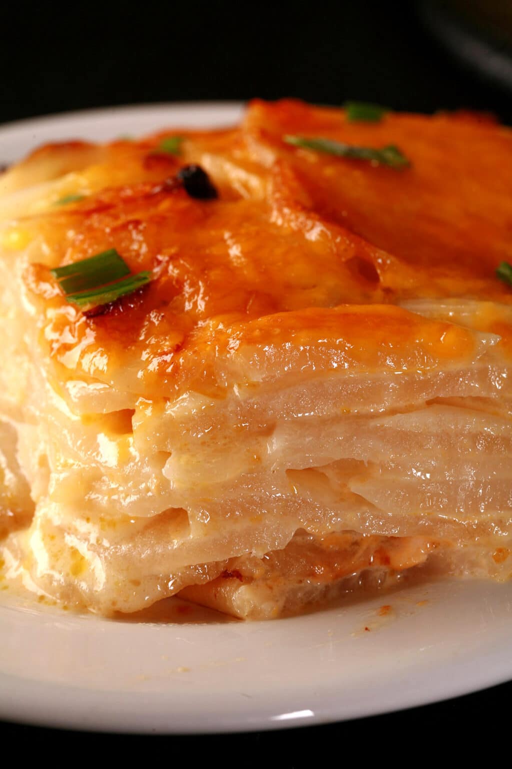 Keto Scalloped Potatoes [Scalloped Turnips] - Low Carb Hoser