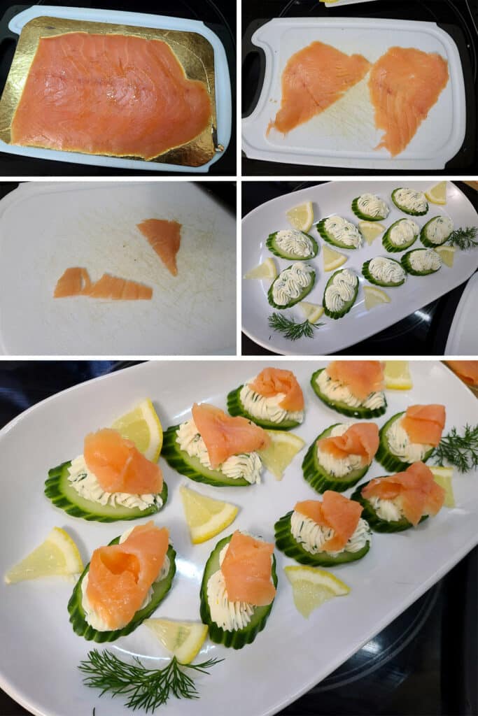 Smoked Salmon Canapes [Gluten Free & Keto!] - Low Carb Hoser