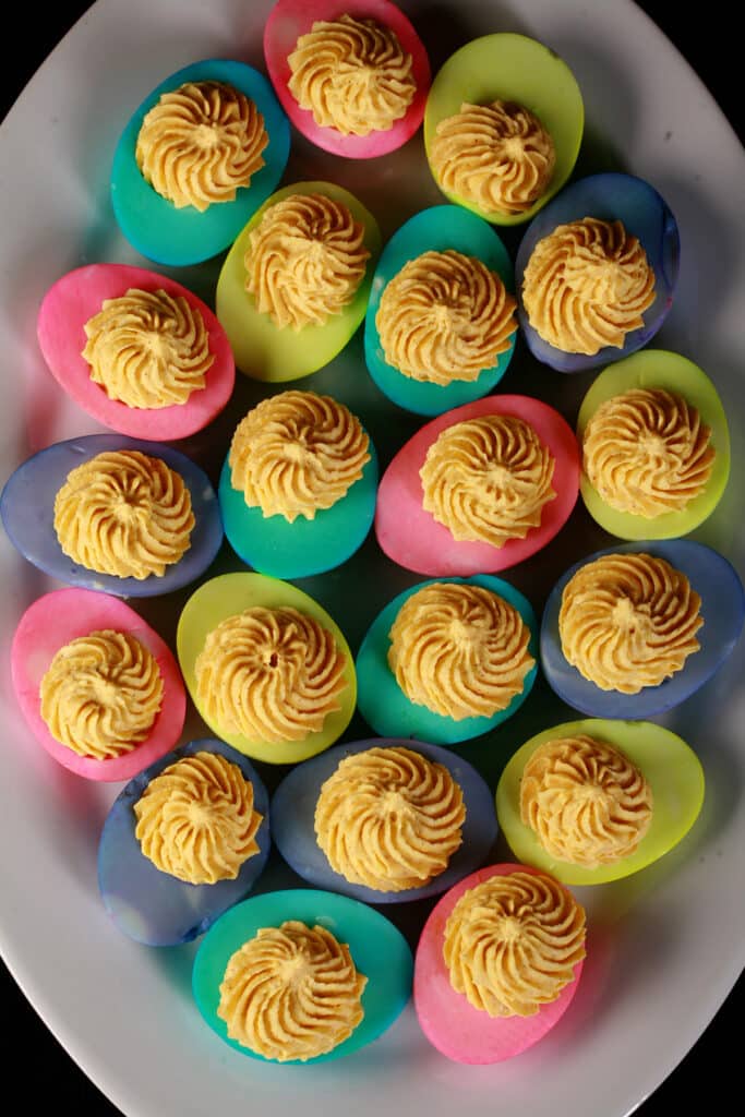 Easter Deviled Eggs Recipe Low Carb Hoser 2153