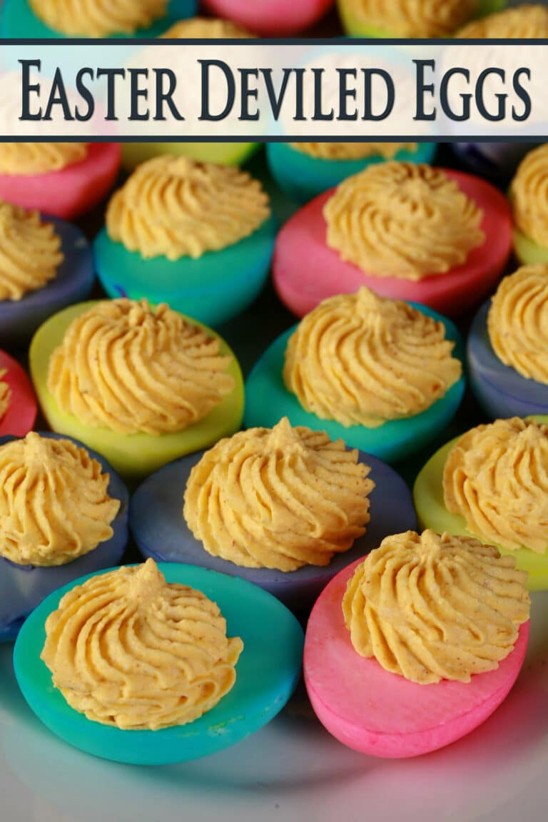 Easter Deviled Eggs Recipe - Low Carb Hoser
