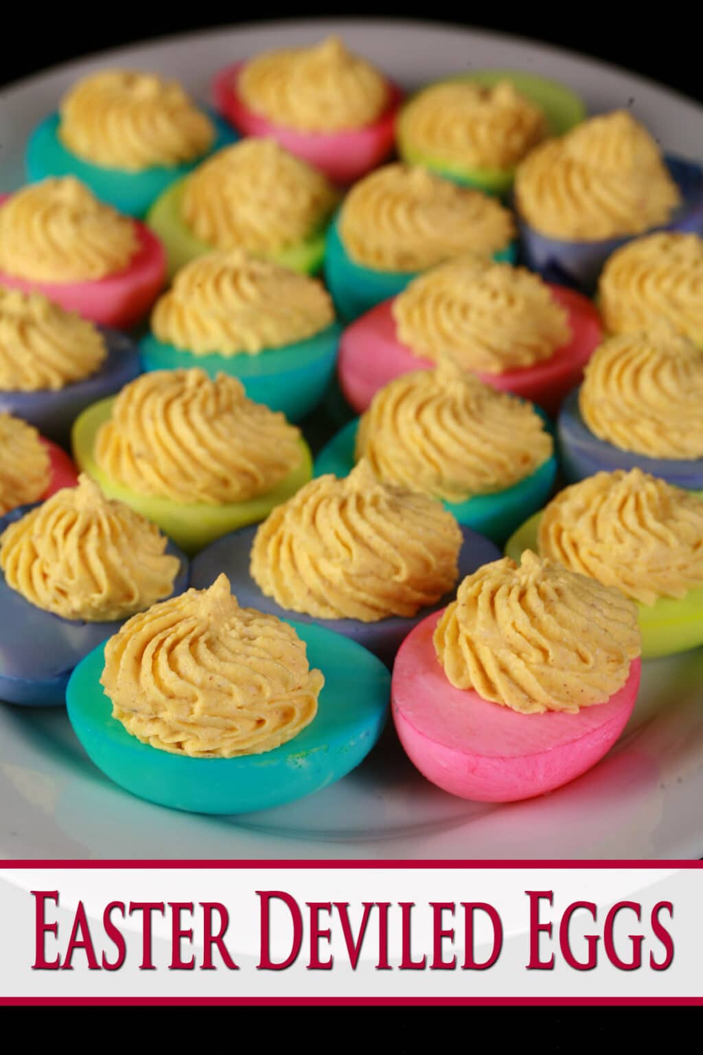 Easter Deviled Eggs Recipe - Low Carb Hoser