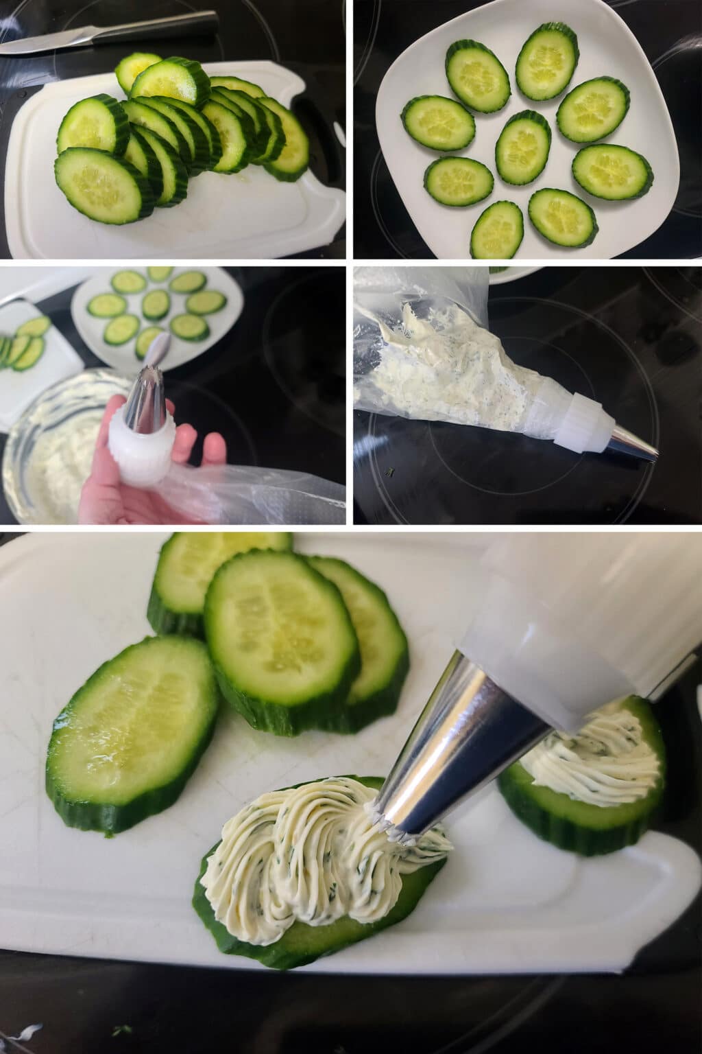 Cucumber Shrimp Canapes [Gluten Free & Keto] - Low Carb Hoser