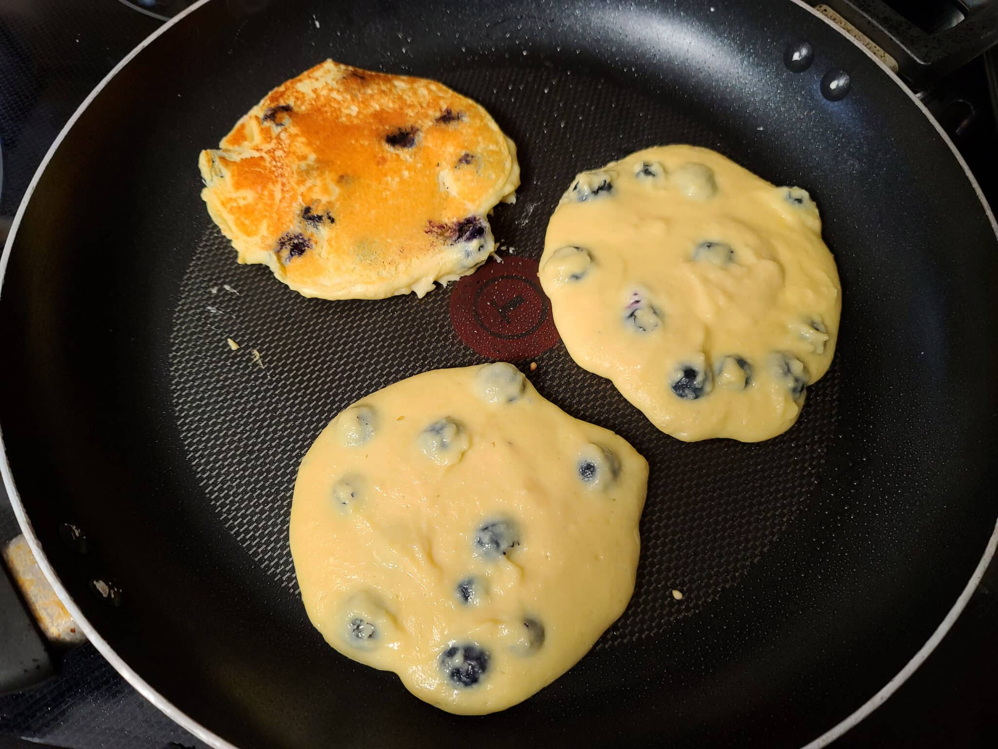 Blueberry Protein Pancakes Recipe [Gluten Free] - Low Carb Hoser