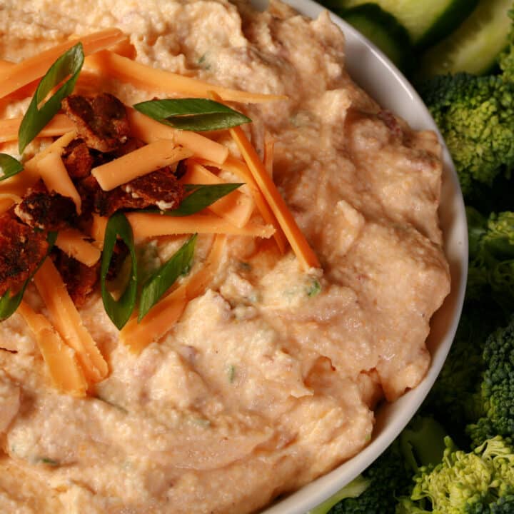 Keto Loaded Pierogi Dip Recipe [Low Carb, Gluten Free] - Low Carb Hoser