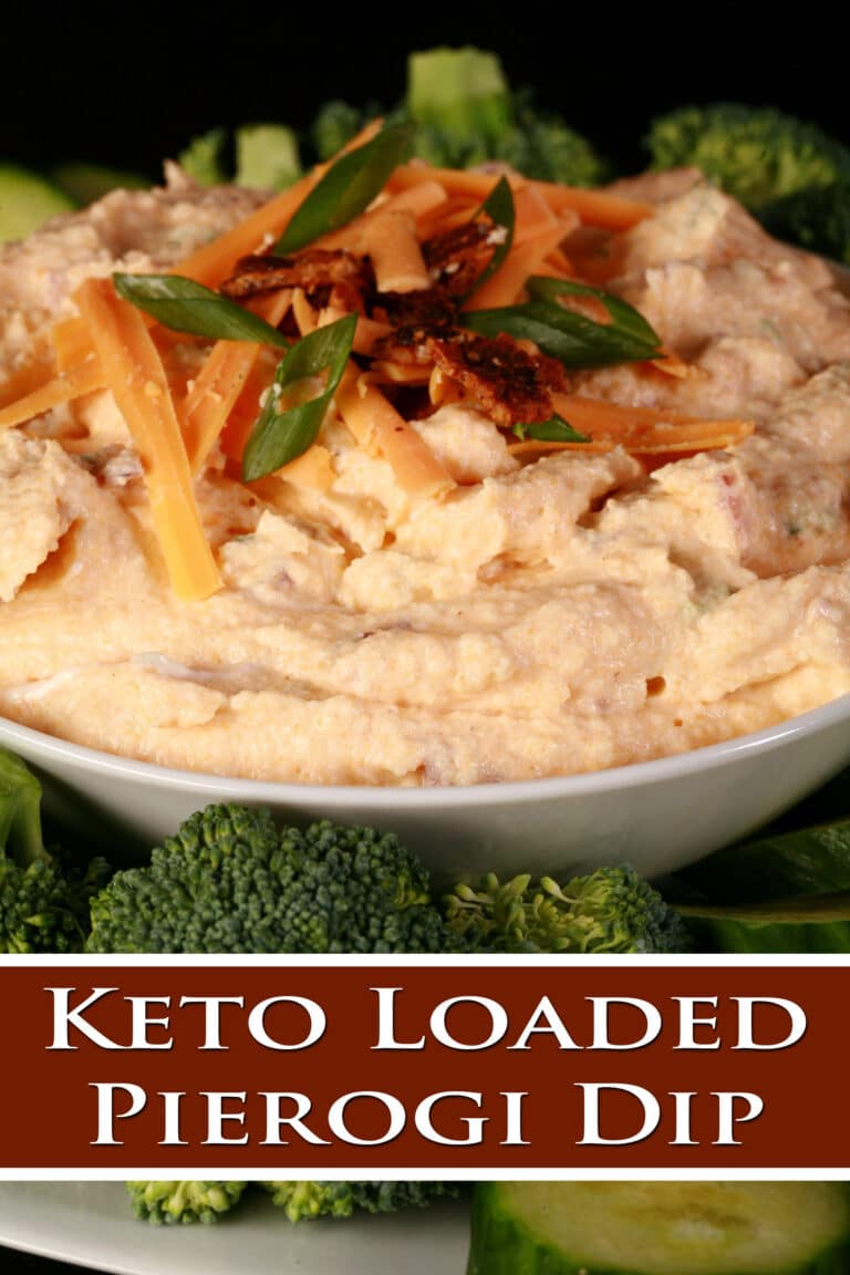 Keto Loaded Pierogi Dip Recipe [Low Carb, Gluten Free] - Low Carb Hoser