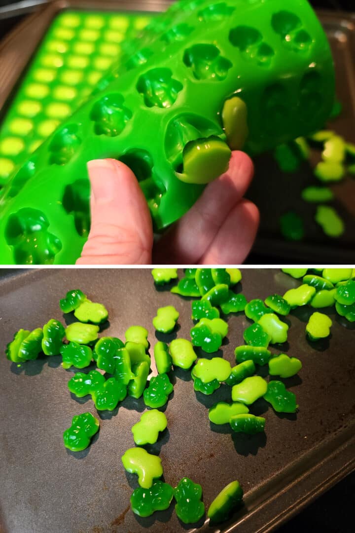 Sugar Free Gummy Frogs Recipe [High Protein Frog Gummies] - Low Carb Hoser