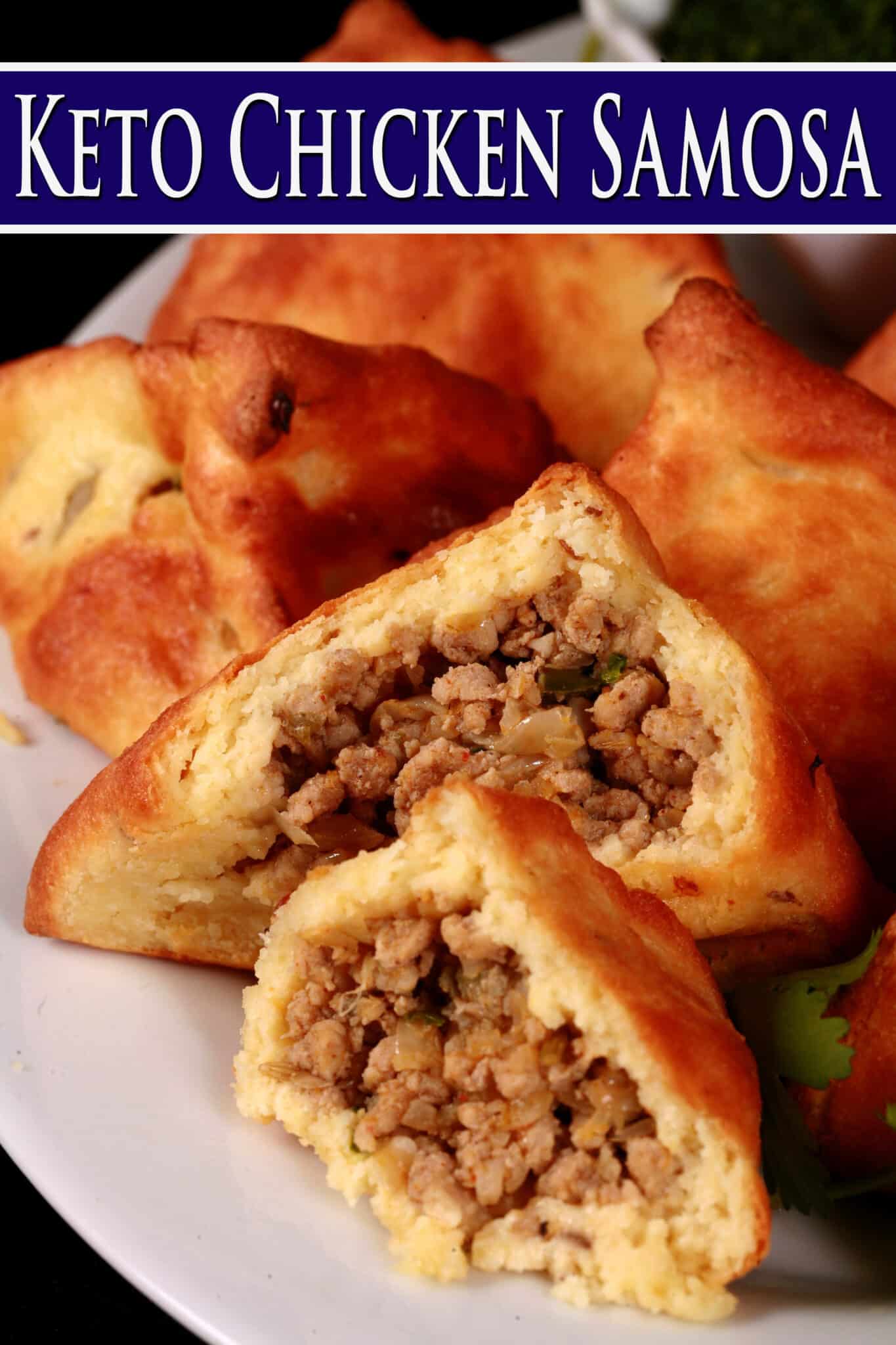 Keto Chicken Samosa Recipe [Low Carb AND Gluten Free!] - Low Carb Hoser